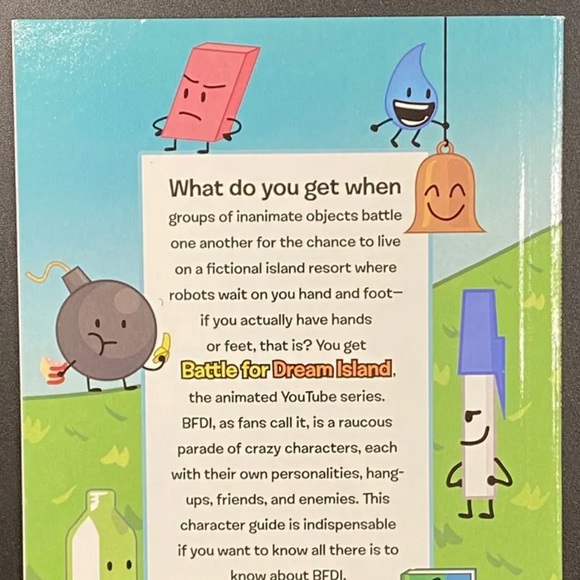 Other | Battle For Dream Island Official Character Guide 219 Scholastic ...